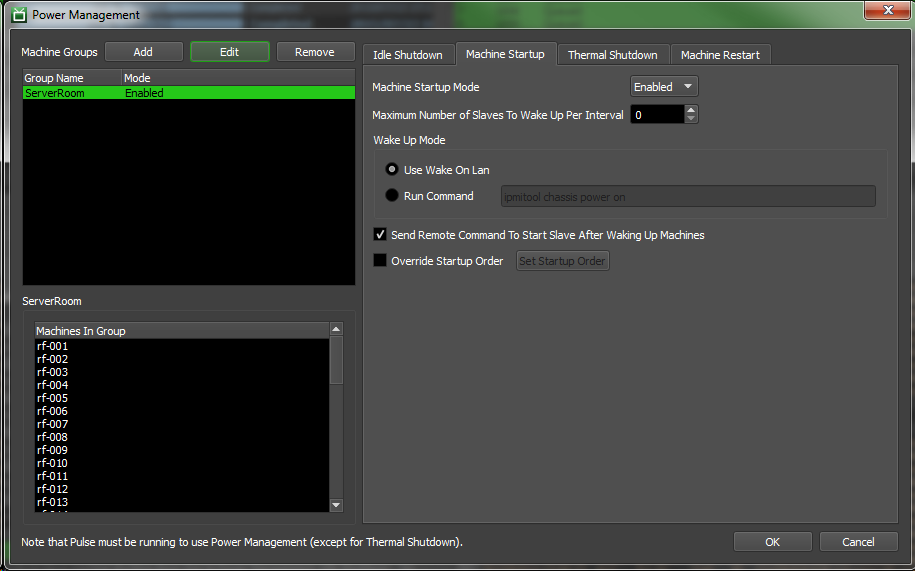 Power Management - Deadline - AWS Thinkbox Discussion Forums